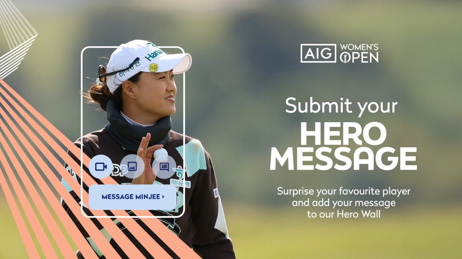 Women's Golf Magazine - New Hero Message Activation Set to Connect Fans ...