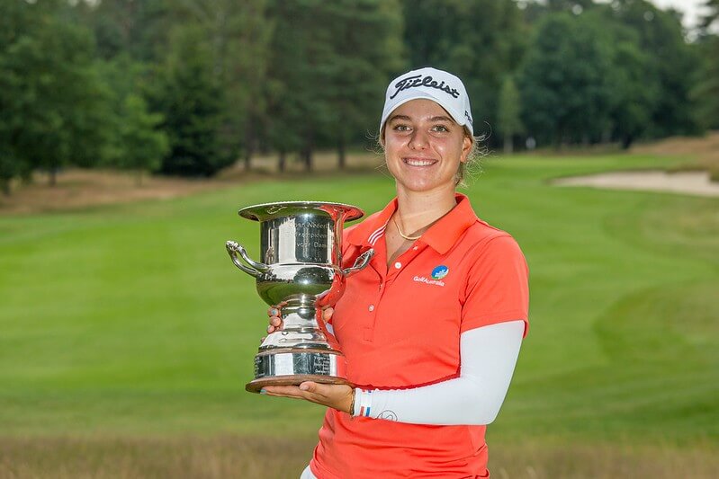 Women's Golf Magazine - KYRIACOU TRIUMPHS AT BIG GREEN EGG OPEN